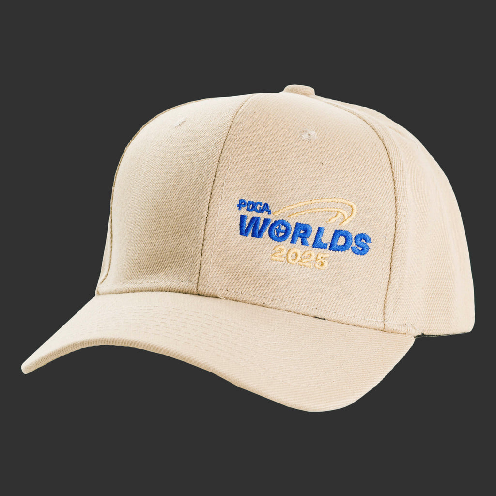 PDGA Pro Worlds 2025 Baseball Snapback – Discmania Store Europe