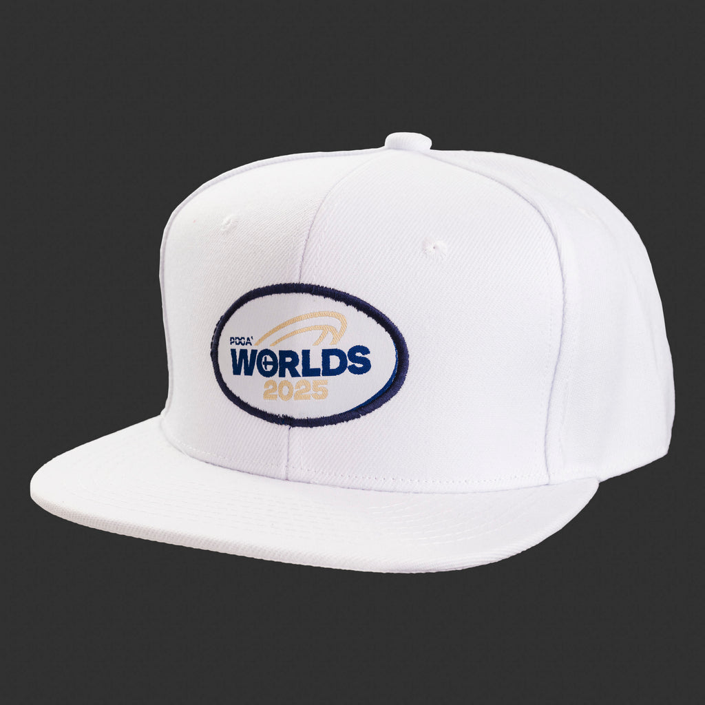 PDGA Pro Worlds 2025 Flat Bill Snapback – Discmania Store Europe