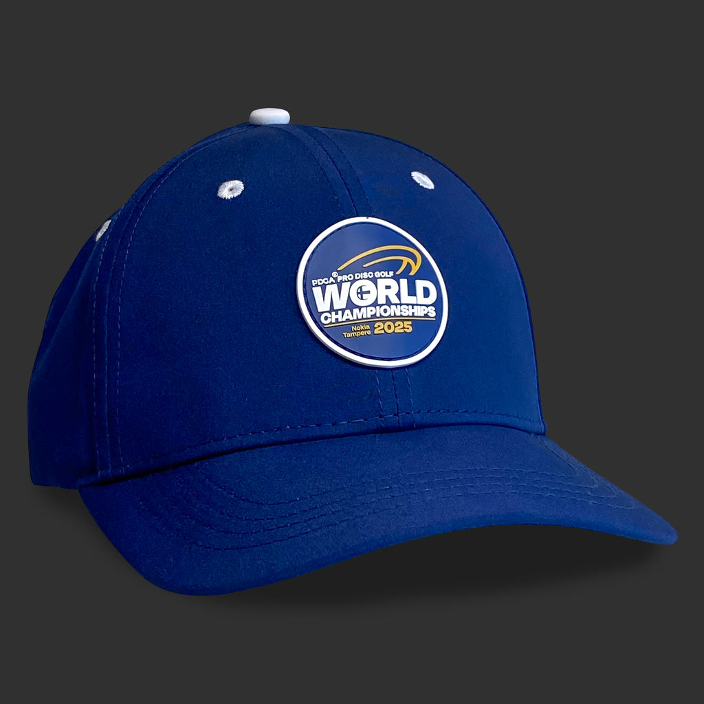 PDGA World Championship 2025 Curved Bill Technical Cap – Discmania ...